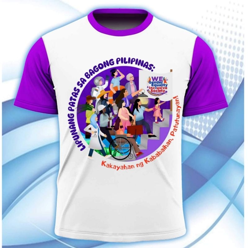 WOMEN'S MONTH (design #3)sublimation & print Shirt | Shopee Philippines