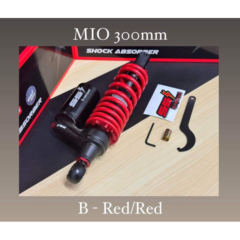 SUPERSPEED SHOCK MIO W/ CANISTER 300mm | Shopee Philippines