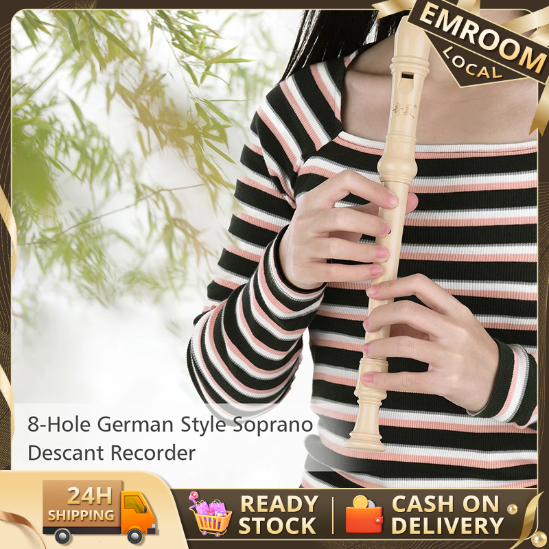 8-Hole Soprano Recorder，Clarinet Sound Professional Flute Sound Easy ...