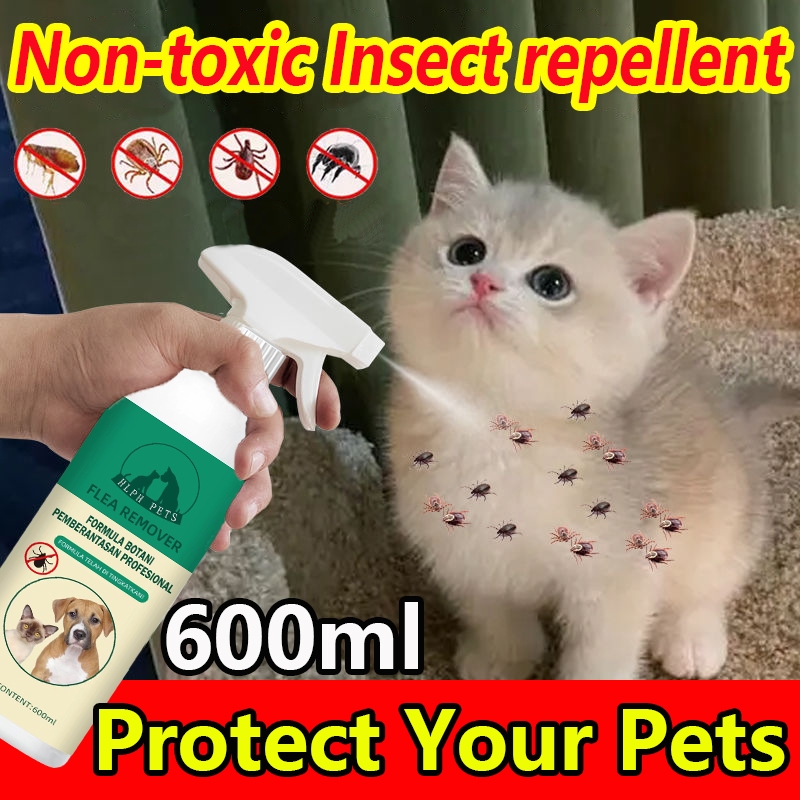 Tickand Flea Killer 600ML.Pet Insect Repellent Spray Tick and Flea ...