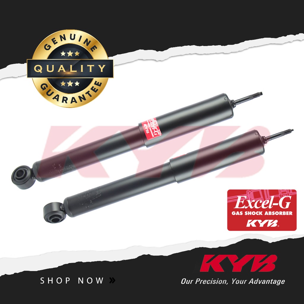 KYB (2pcs) Excel-G Shock Absorber for Mitsubishi Pajero Fieldmaster 4M40 1991-2005 - 344223 ...