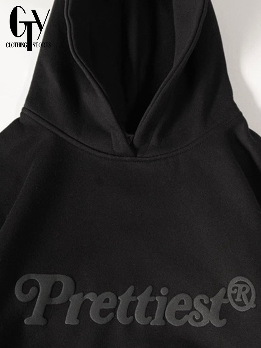 Prettiest® ‘Y2’ Hoodie Black Unisex Couple Hoodie Jacket For Men Hoody ...