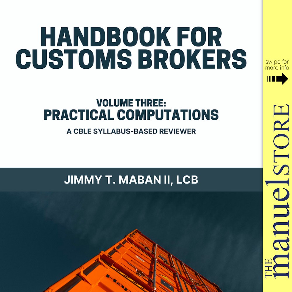 Maban (2024) Vol. 3 - Practical Computations - Handbook for Customs ...