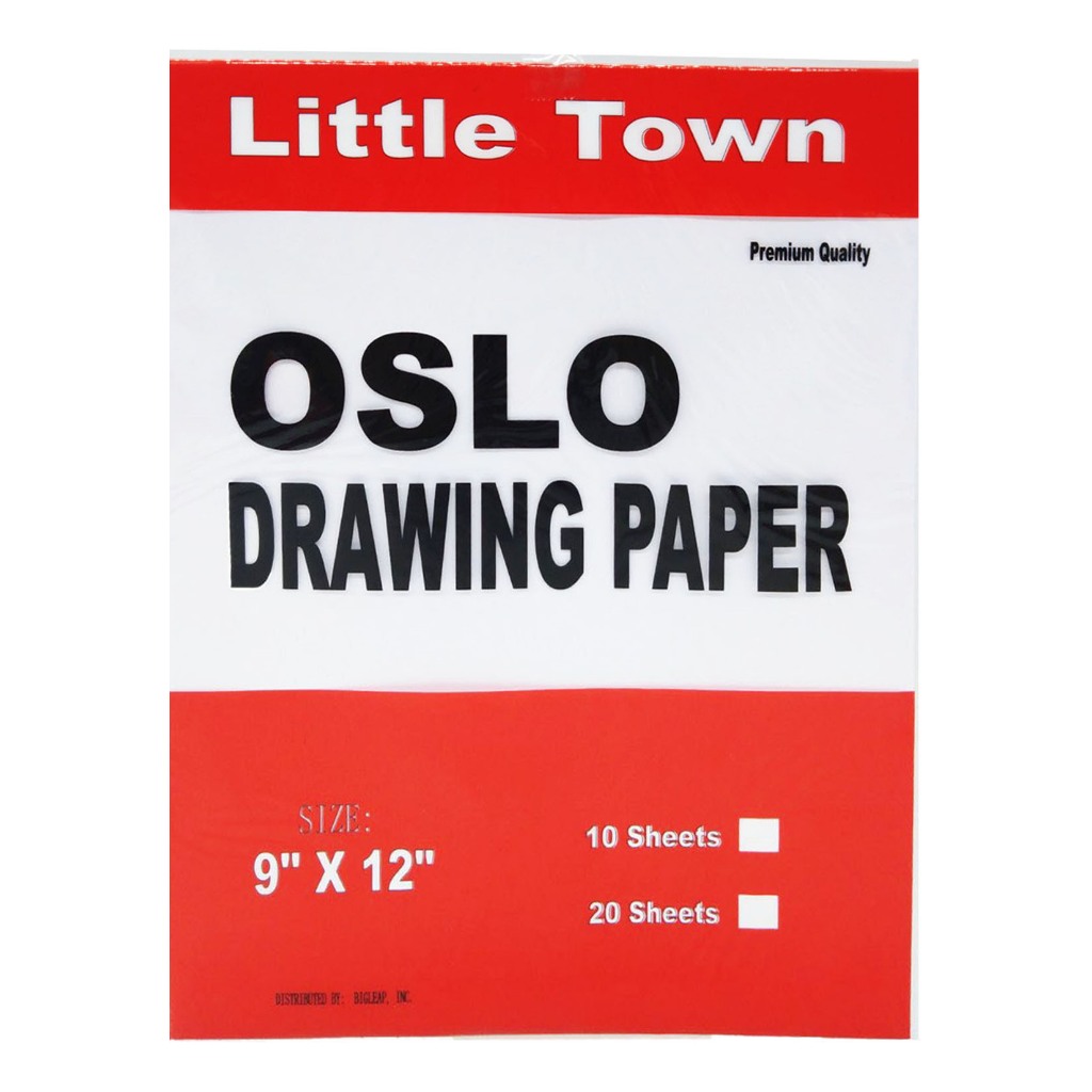 Oslo Drawing Paper 9" X 12" 10 Sheets | Shopee Philippines