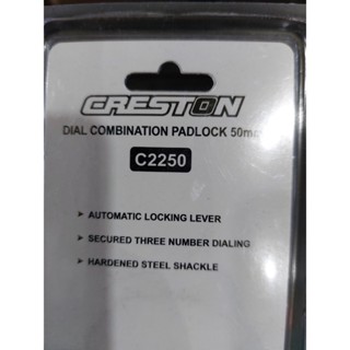 Creston Combination Padlock DIAL 50mm or Resettable 30mm SOLD ...