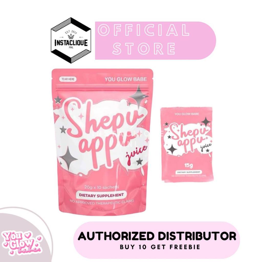 You Glow Babe Shepu Appu Mixed Berries Glutathione & Slimming Juice [1 ...