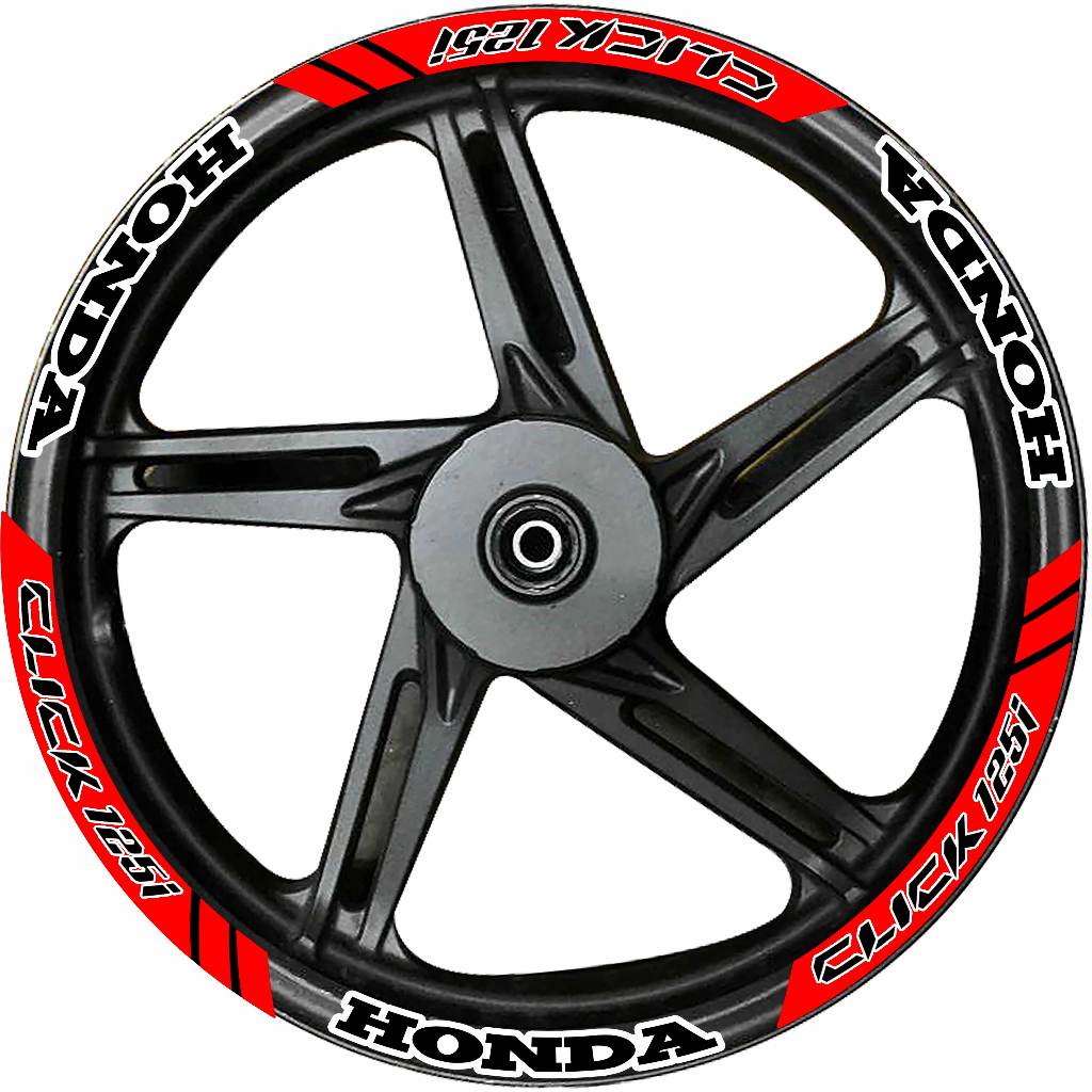 HONDA CLICK 125i, PRINTED MAGS STICKER DECALS | Shopee Philippines