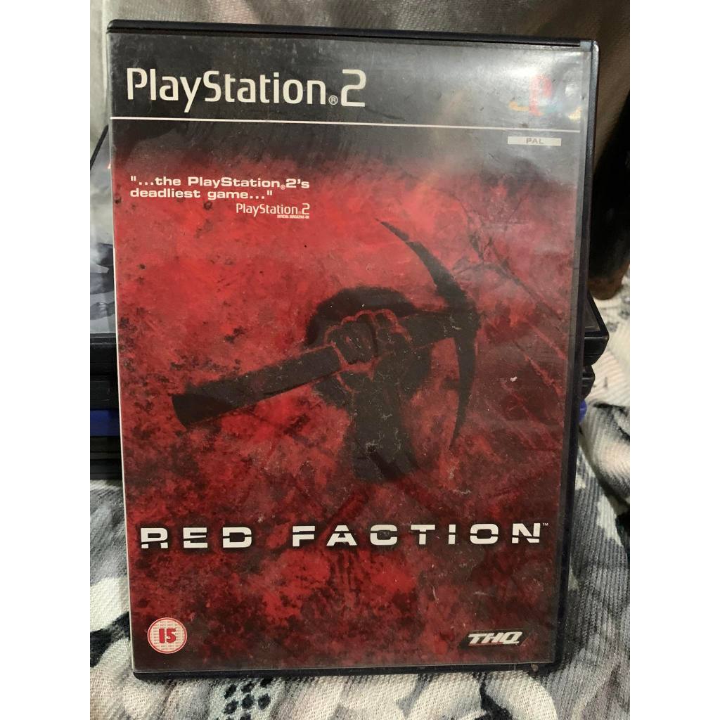 PS2 ORIGINAL Red faction | Shopee Philippines