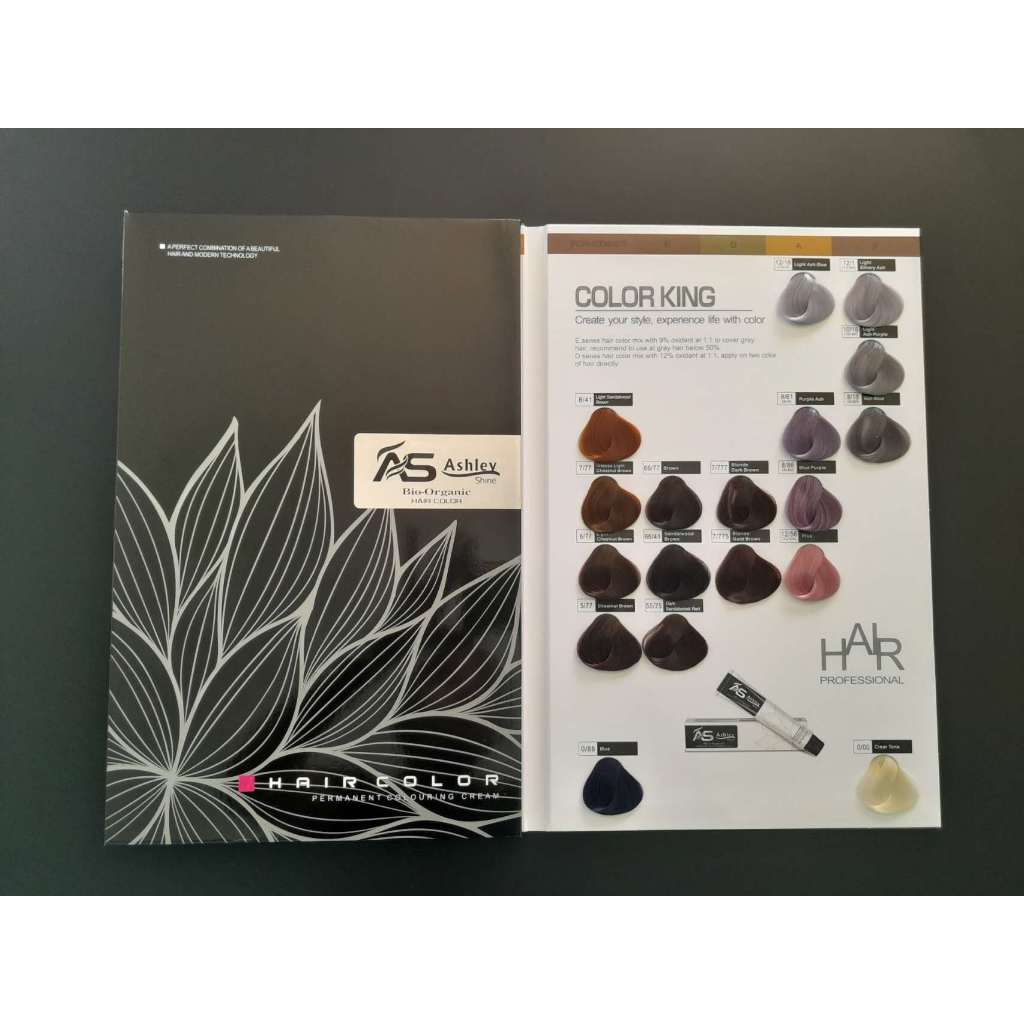 ASHLEY HAIR COLOR CHART COMPLETE COLORS | Shopee Philippines