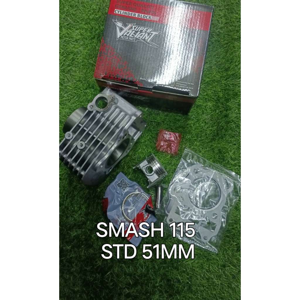 cod suzuki smash 115 cylinder block STD 51mm | Shopee Philippines