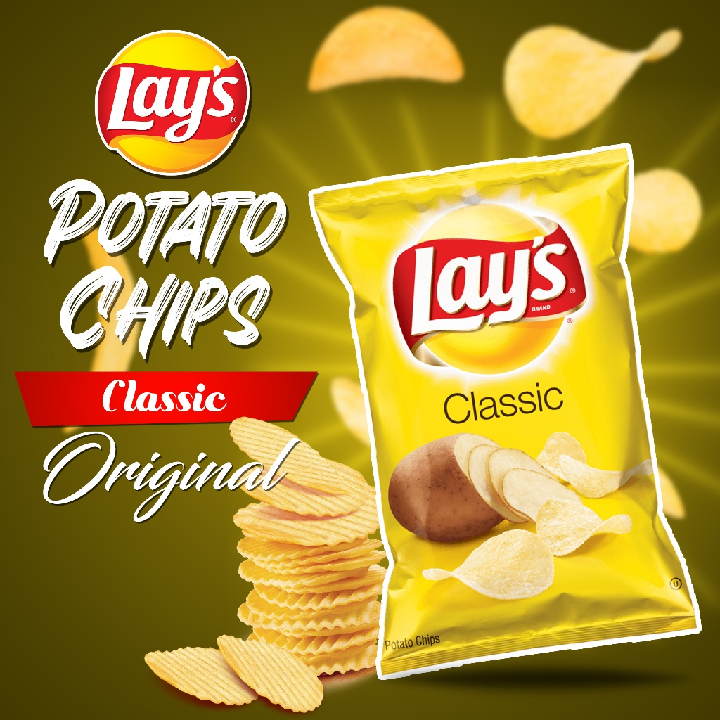 Lays Classic Original 50g Single Pack | Shopee Philippines