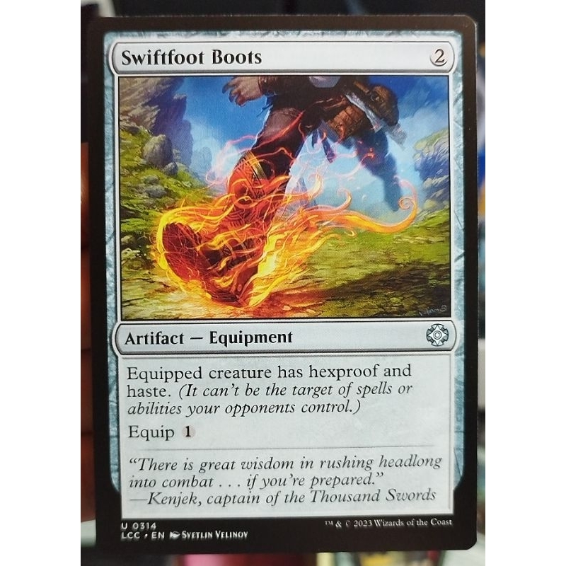 Swiftfoot Boots (Magic the gathering) | Shopee Philippines