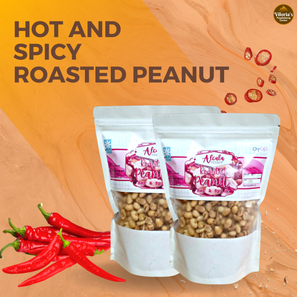 Hot and Spicy Roasted Skinless Peanut | Maning Maanghang | Shopee ...