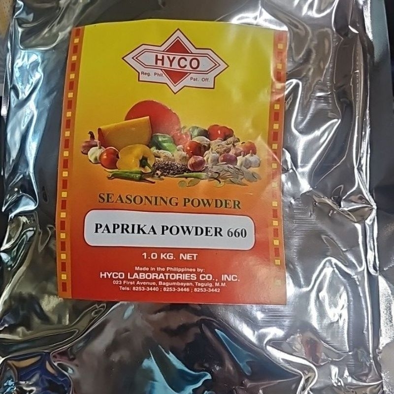 Hyco Paprika Powder 1 kilo | Shopee Philippines