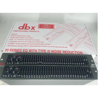 With Free XLR DBX 2231 20 SERIES Graphic Equalizer/Limiter with Type III Noise Reduction ...