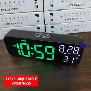 (2802) Desktop Led Digital Alarm Clock with Countdown Only | Shopee ...