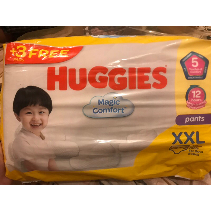 Huggies Magic Comfort Pants-XXL/31pcs | Shopee Philippines