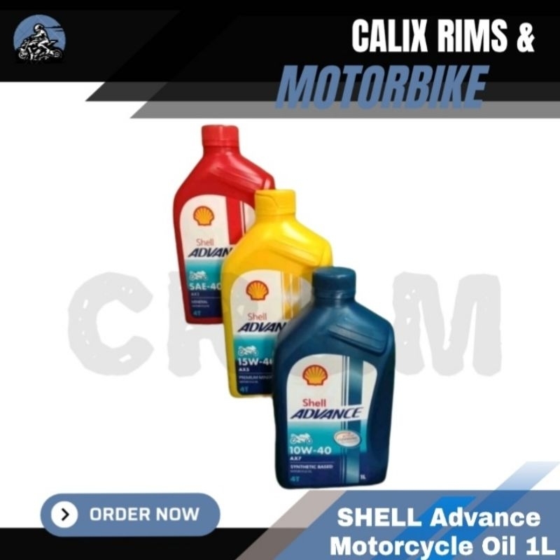 SHELL Advance Motorcycle Oil 1L | Shopee Philippines