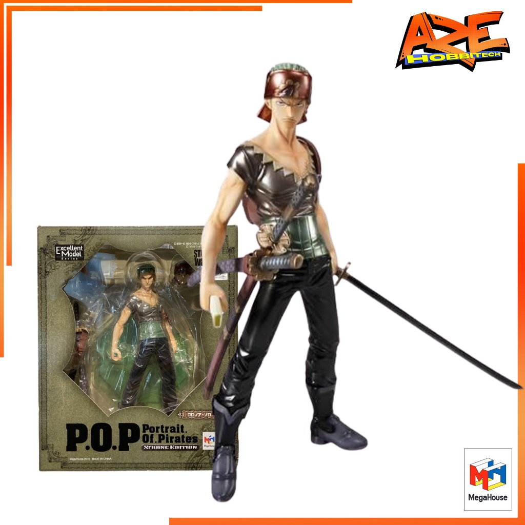 Megahouse Portrait of Pirates POP One Piece Roronoa Zoro STRONG EDITION ...
