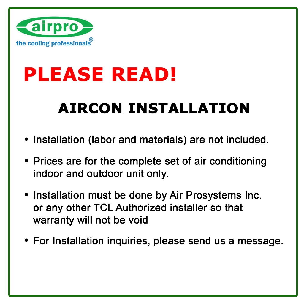 TCL TITAN KEI-S 2025 - AI FULL DC INVERTER SPLIT TYPE AIRCON -1.0HP ( TAC-10CSD/KEI-S ) | Shopee ...