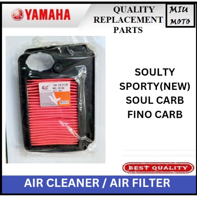 MIO Air Filter Element / Air Cleaner Mio Soul / Mio Soulty (Sporty New ...