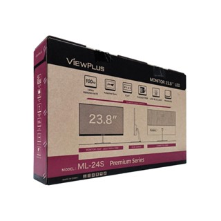 VIEWPLUS ML-24S 100Hz FHD 1920x1080 VA 23.8" Monitor | Shopee Philippines