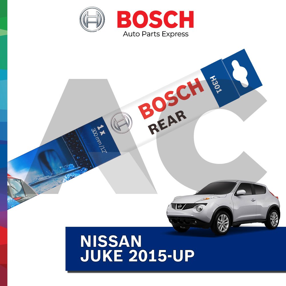 BOSCH REAR WIPER BLADE FOR NISSAN JUKE 2015-PRESENT (H301 12") | Shopee ...