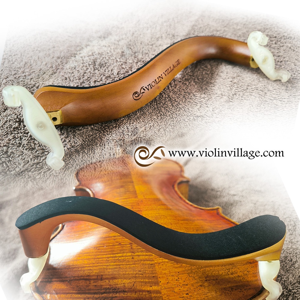 Original Violin Village Wooden Shoulder Rest for 4/4 and 3/4 Violin ...