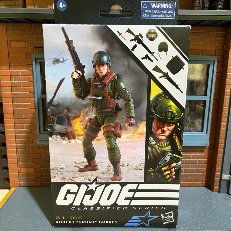 Hasbro GI Joe Classified Series Robert “Grunt” Graves | Shopee Philippines