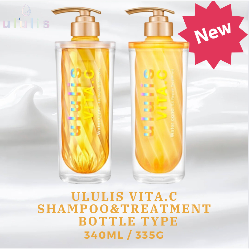 [ululis] 【Bottle】 VITA.C Shampoo 340ml Treatment 335g [Direct from Japan] | Shopee Philippines
