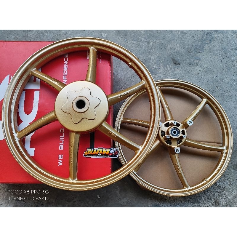 RB6 SP 522 17S GOLD 1.4F / 1.6R [ AEROX V1 / V2 ] | Shopee Philippines