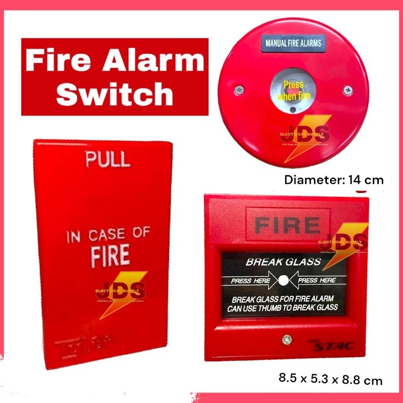Electric Fire Alarm Switches - JDS ELECTRICAL SUPPLY | Shopee Philippines