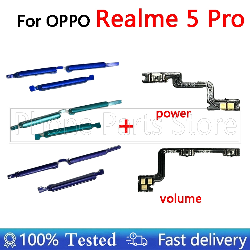 For Oppo realme 5 Pro ON OFF switch button flex Power button flex ... For Oppo realme 5 Pro ON OFF switch button flex Power button flex ...