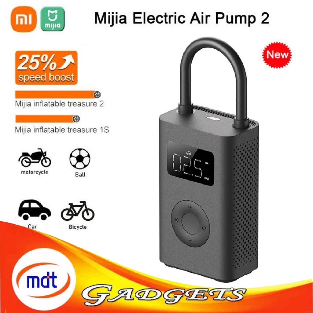 Xiaomi Mijia Electric Inflator 2 Car Air Compressor upgraded version ...