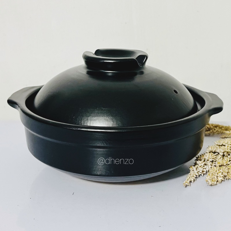 Korean Clay Pot Casserole Cooking Earthen Pot Ramen Pot | Shopee ...