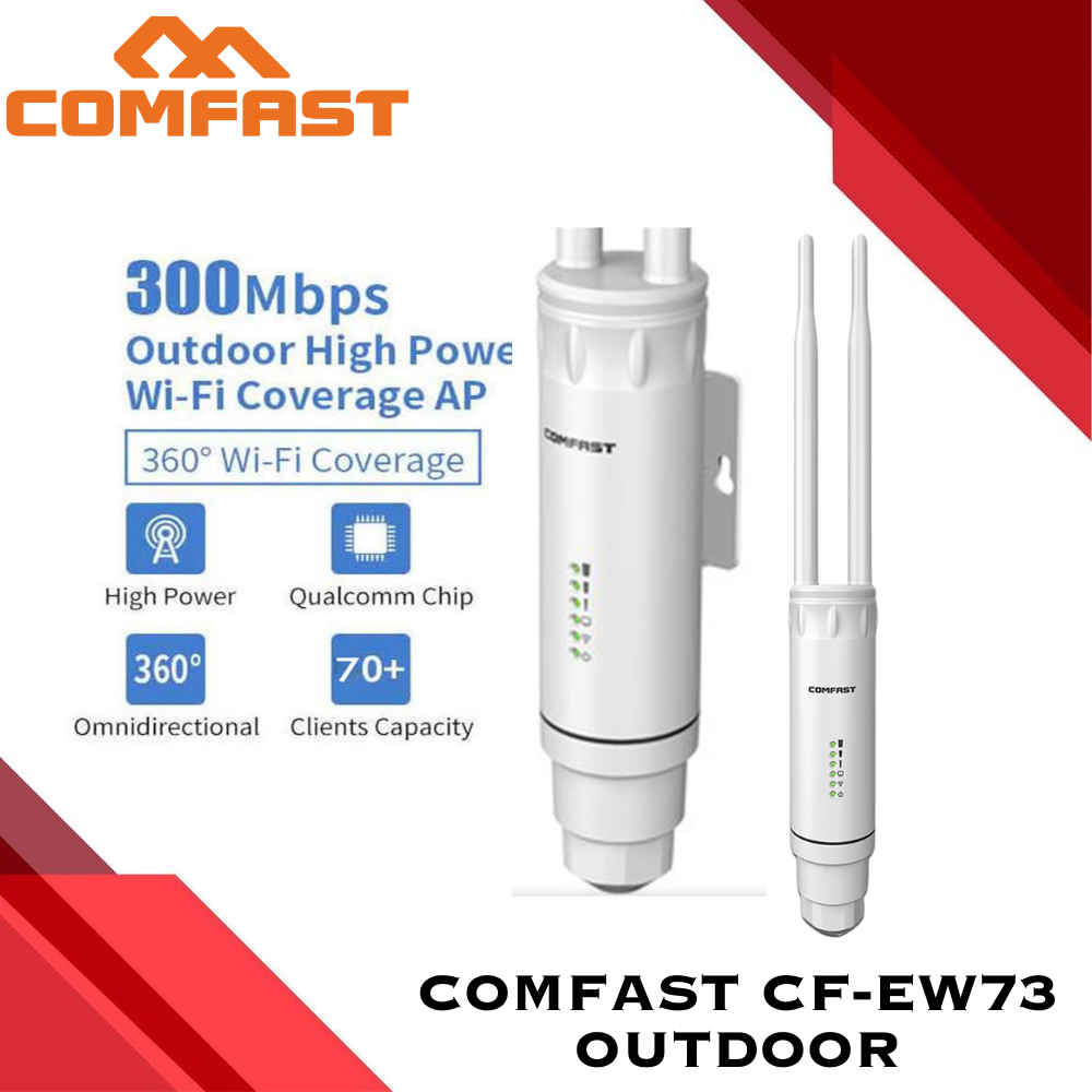 Comfast CF-EW73 300Mbps Outdoor High Power Wi-Fi Coverage AP Outdoor ...
