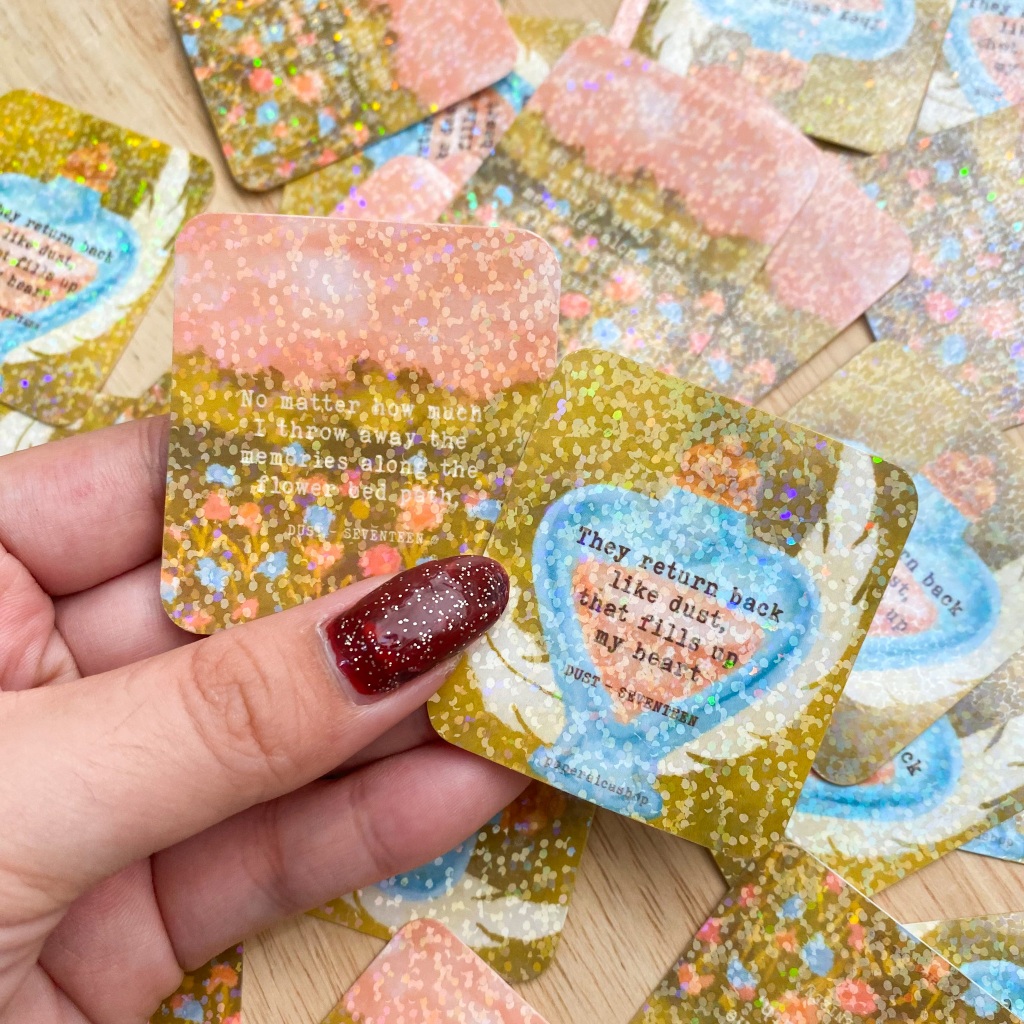 Dust Waterproof Vinyl Sticker, Cute Song Sticker, Sticker, Vinyl ...