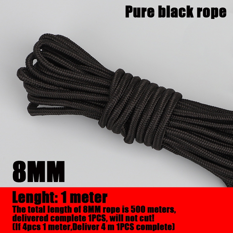 Diameter 4MM-20MM full size Nylon rope Outdoor safety rope Hammock rope ...