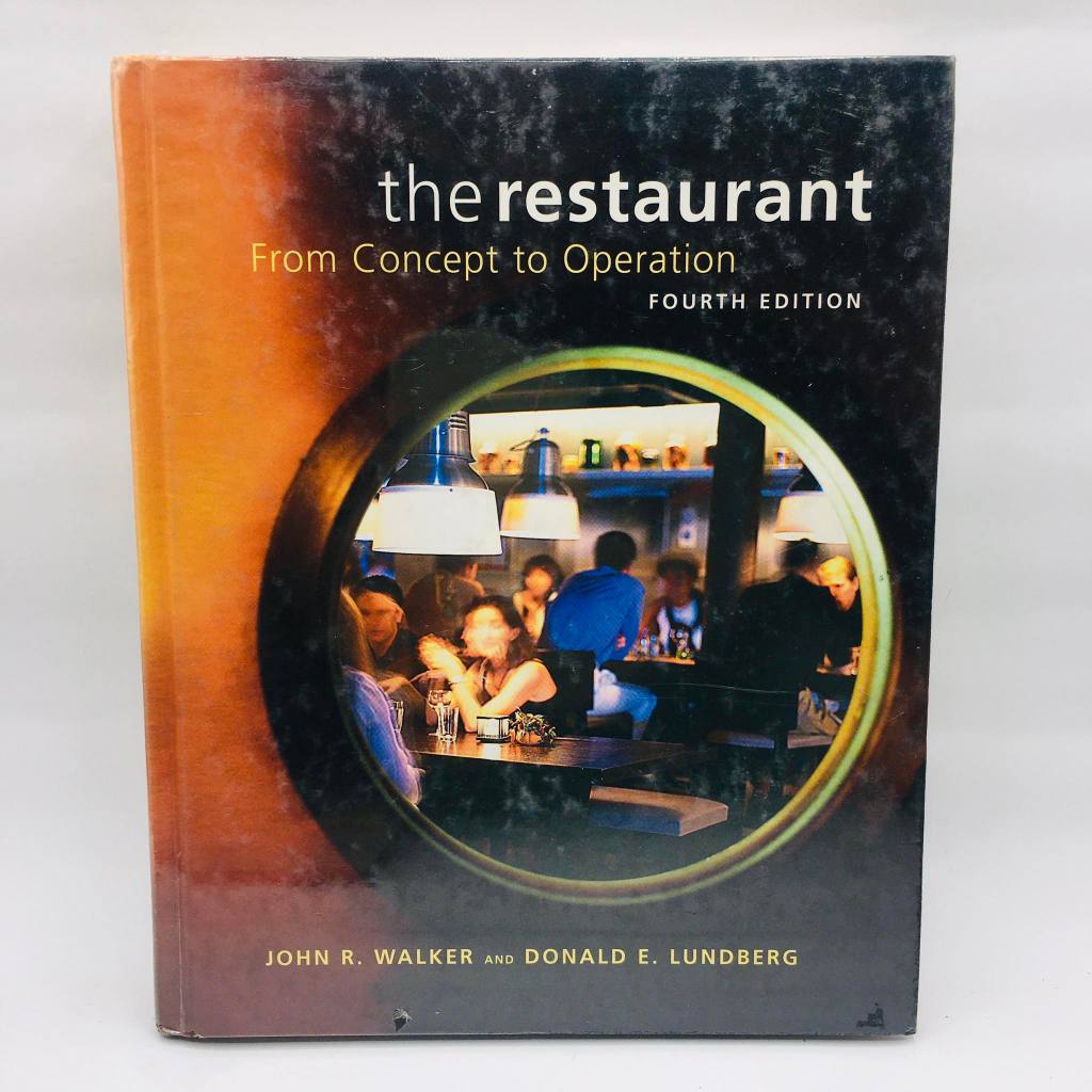 The Restaurant From Concept To Operation Book Fourth Edition (Hardcover ...