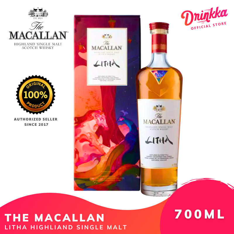 The Macallan Litha Highland Single Malt Scotch Whisky 700ml | Shopee ...