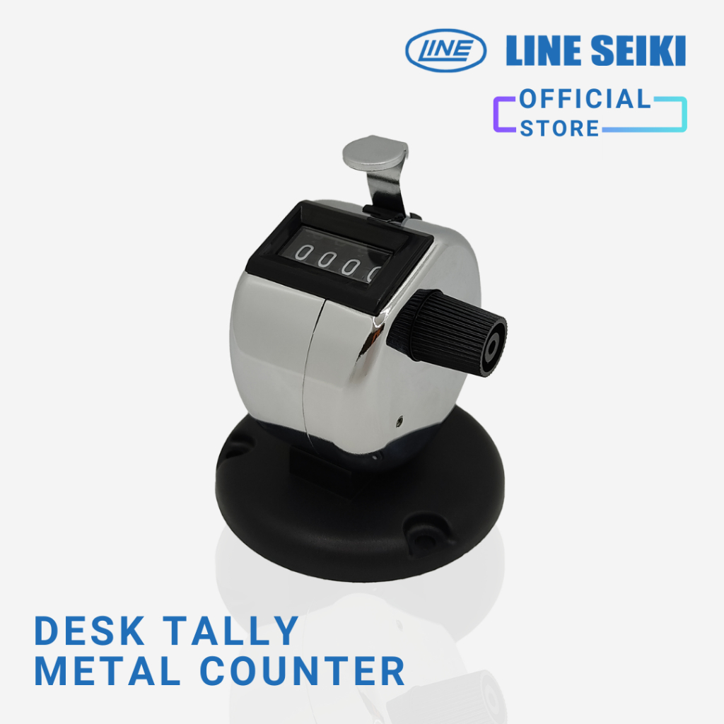 Line Seiki H-102B Desk Tally Counter 4 Digits (Metal) | Shopee Philippines