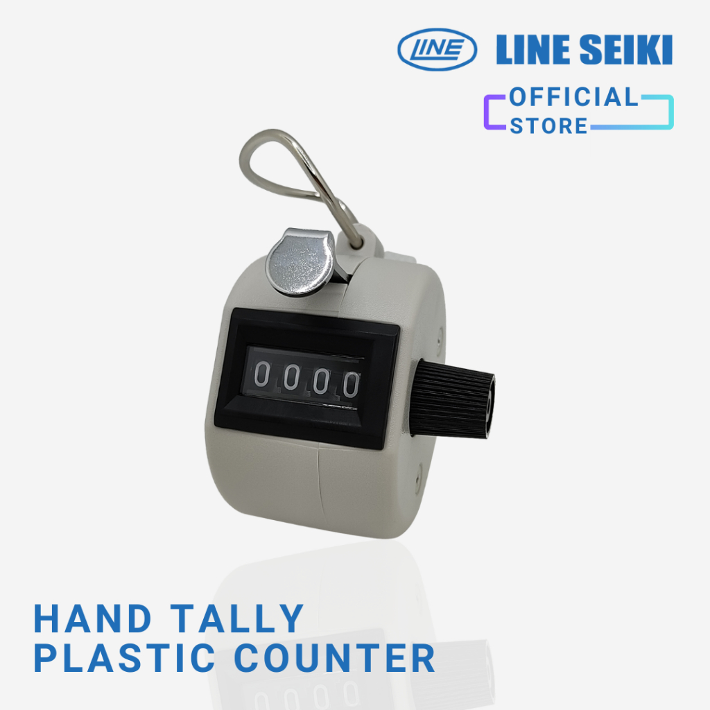 Line Seiki H-102P Hand Tally Counter 4 Digits (Plastic) | Shopee ...