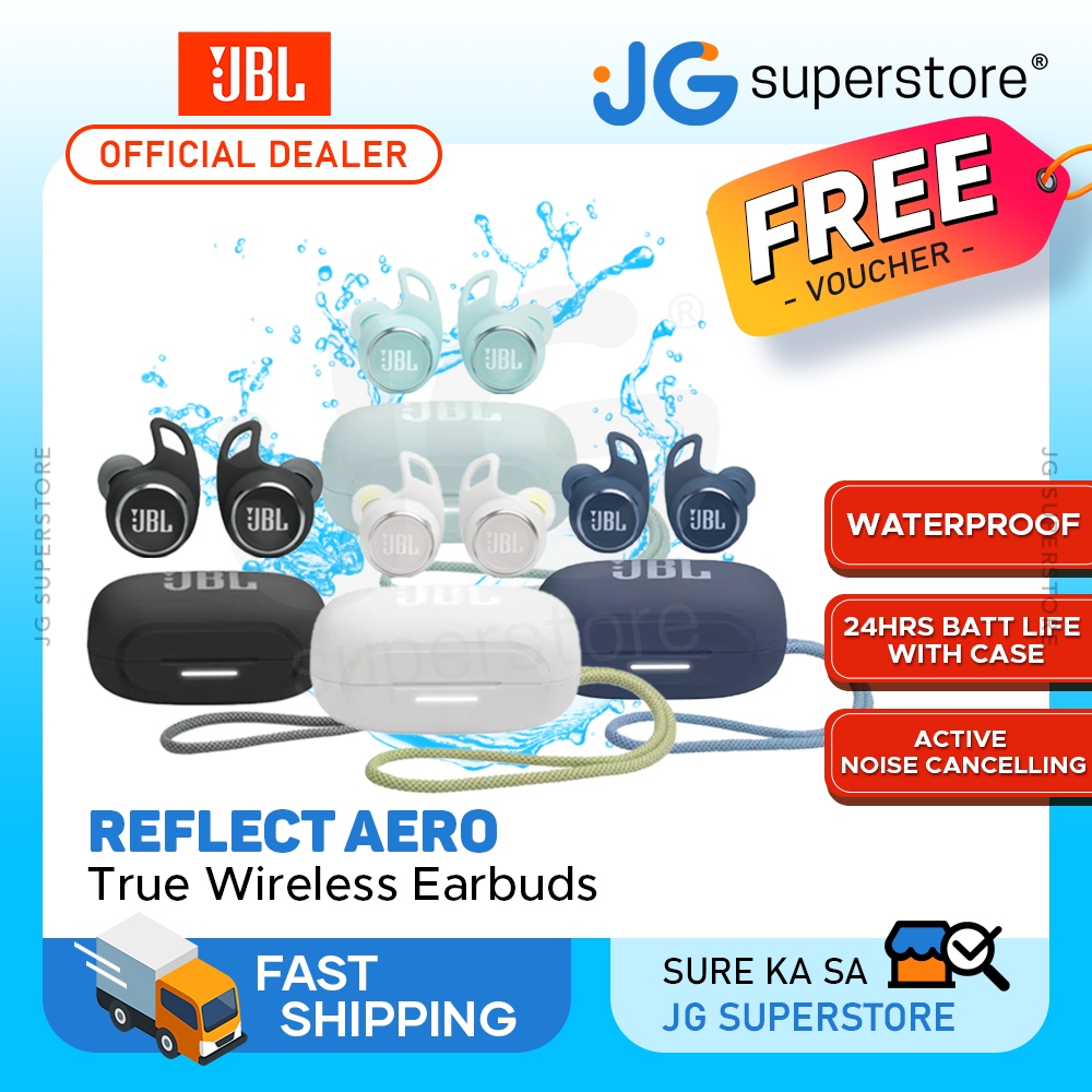 JBL Reflect Aero True Wireless Bluetooth Earbuds with Active Noise ...