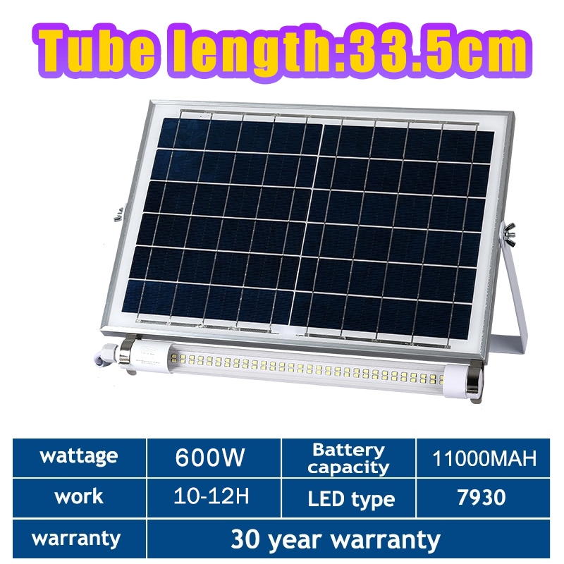 Solar light tube with panel indoor Waterproof 400W 600W IP67 solar ...