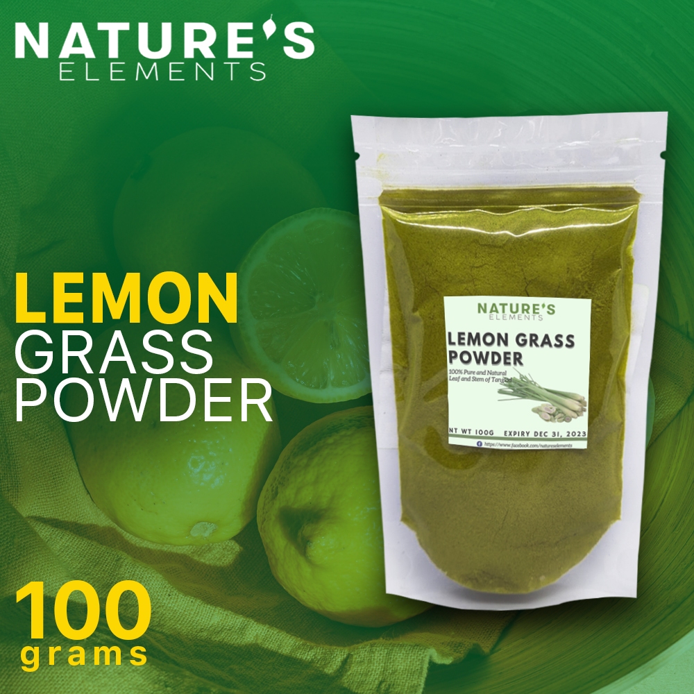 100 grams Lemongrass Powder Tanglad Lemongrass Tea No Sugar Pure ...