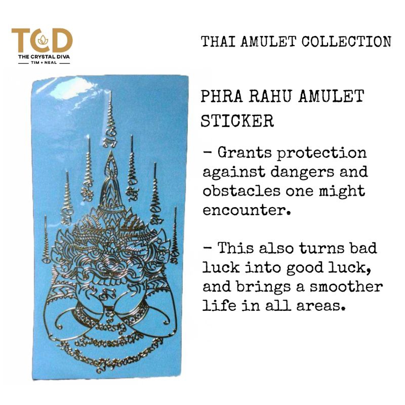 Phra Rahu Amulet Sticker | Shopee Philippines