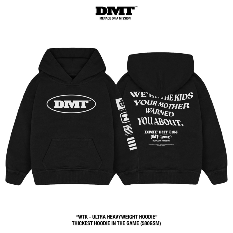 "WTK - ULTRA HEAVYWEIGHT HOODIE" by DMT PHILIPPINES | Shopee Philippines