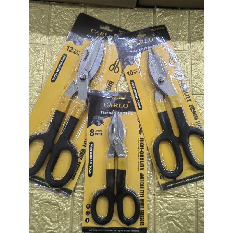 CARLO PROFFESIONAL Tin Snip / Gunting pang Yero | Shopee Philippines