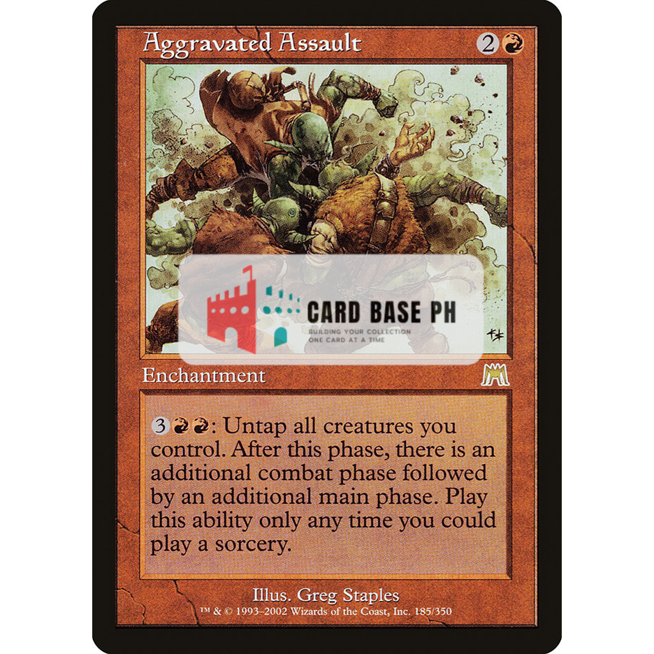 Aggravated Assault(Moderately Played) - Magic the Gathering Trading ...