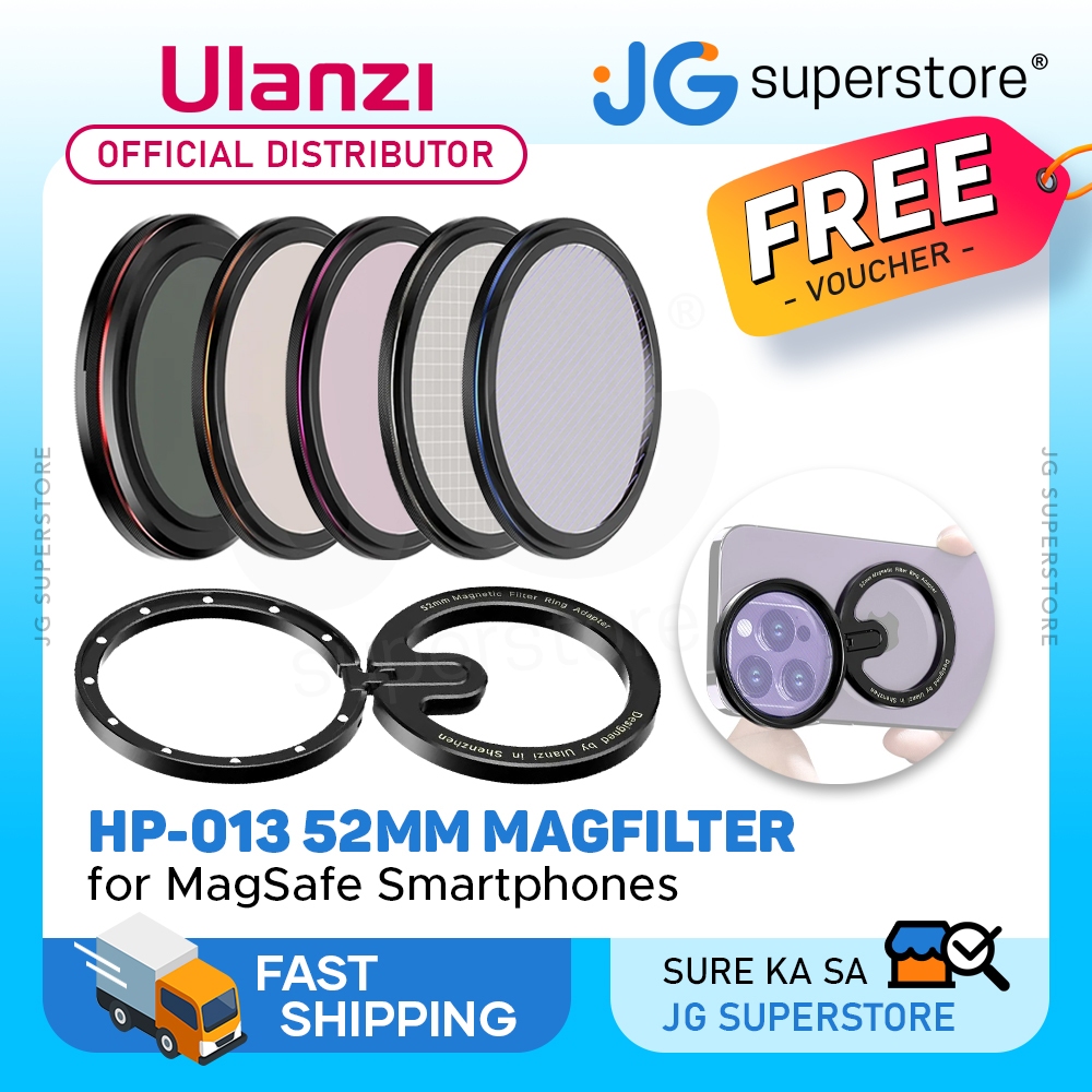 [𝐌𝐄𝐆𝐀 𝐒𝐀𝐋𝐄] Ulanzi HP-013 MagFilter 52mm Smartphone Magnetic Filter for ...
